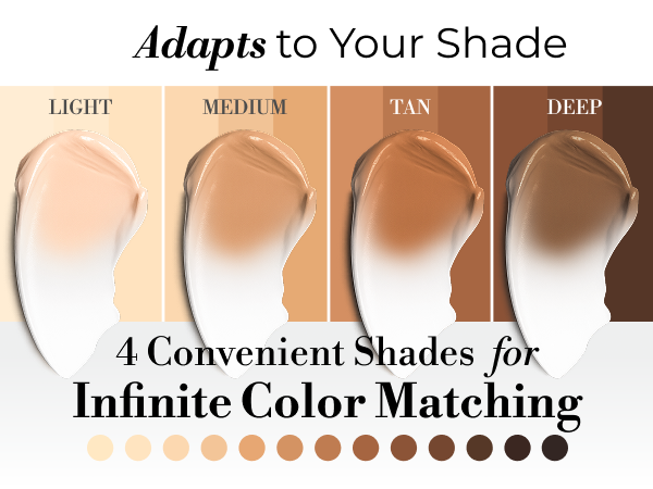 Liquid Mirage Color Adjusting Foundation + SPF50 – LUMINESS